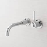 Signature Hardware Lexia 1.2 GPM Widespread Gooseneck Bathroom Faucet & Reviews | Wayfair